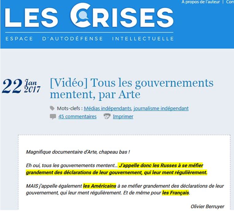 » Méfiez-vous de la propagande du gouvernement russe ! (et de celles de ... » Méfiez-vous de la propagande du gouvernement russe ! (et de celles de ...